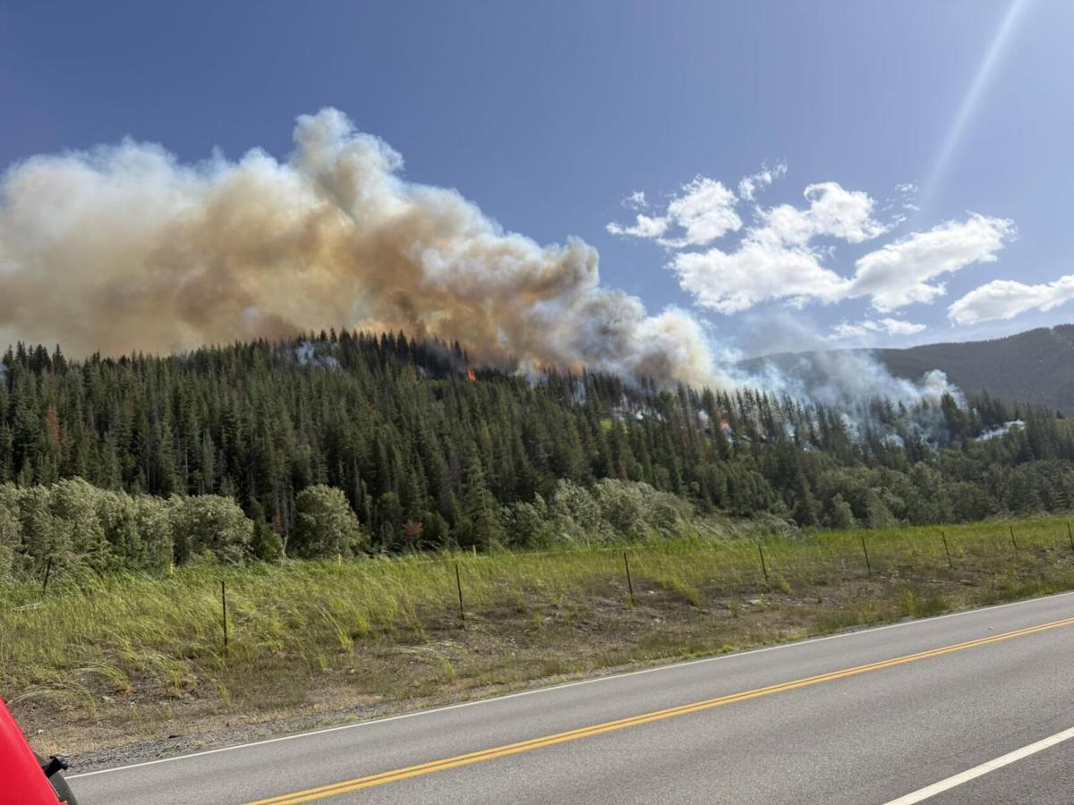 Firefighters complete fire line around Gold Run Fire in Shoshone County ...