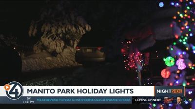 Manito Park Holiday lights turn on for the season | Holidays | kxly.com