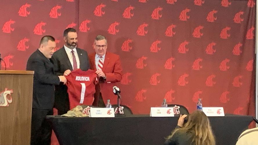 WSU welcomes Nick Rolovich as new football coach in press conference ...