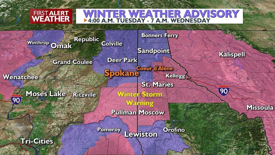 WEATHER ALERT DAY TUESDAY: Snow and COLD in the forecast – Kris | Local ...