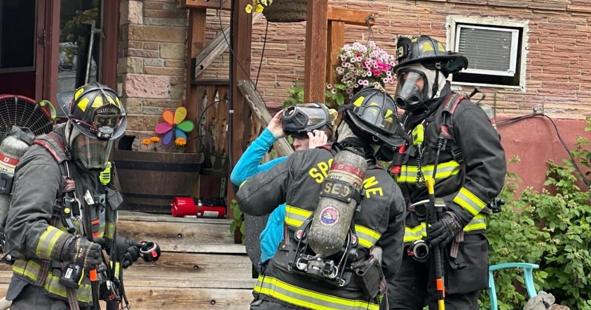 Spokane firefighters rescue people trapped in apartment fire | News ...