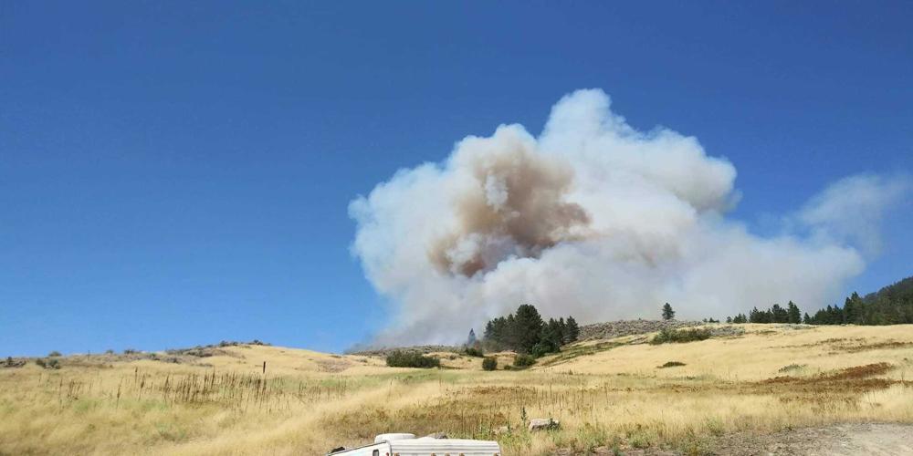 Goddard Road Fire burns 815 acres near Rice, 65% contained | Firewatch ...