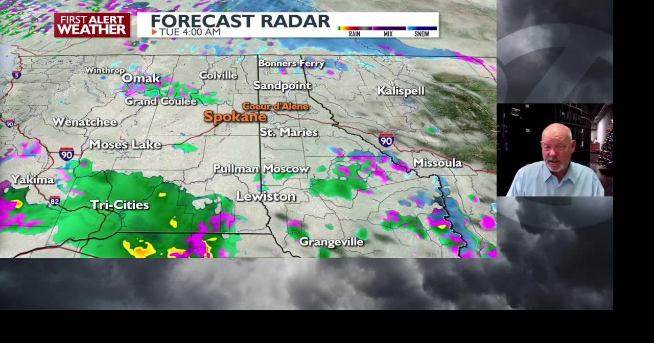 Spokane and Coeur d'Alene forecast for rain and above average temps ...