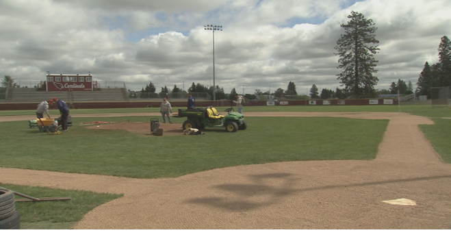 Spokane Indians restore Medical Lake baseball field | Sports | kxly.com
