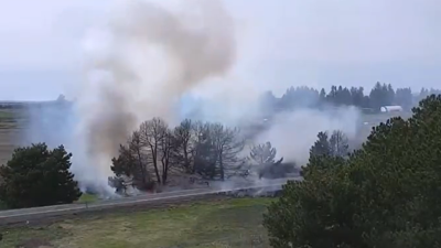 Brush fire closes Highway 902 on-ramp to WB I-90 | News | kxly.com