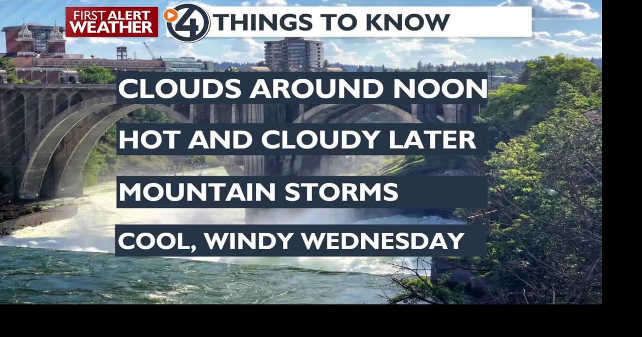 Cloud, windy and warmer then a big cool down - Mark | Weather | kxly.com