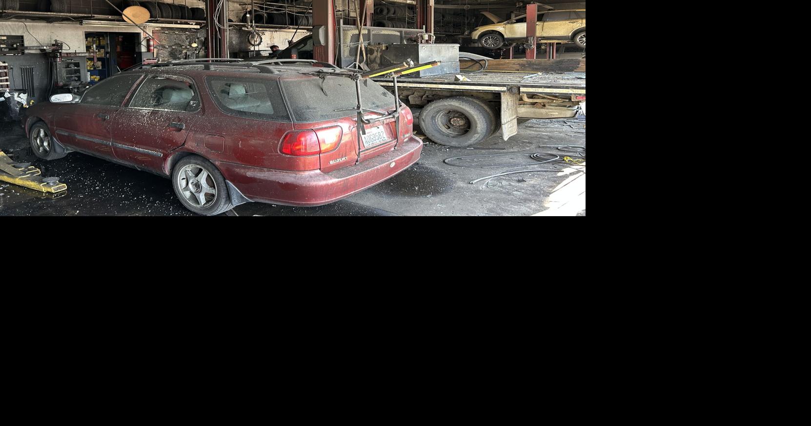 Fire damages Firestone auto repair shop, vehicles in Spokane Valley ...