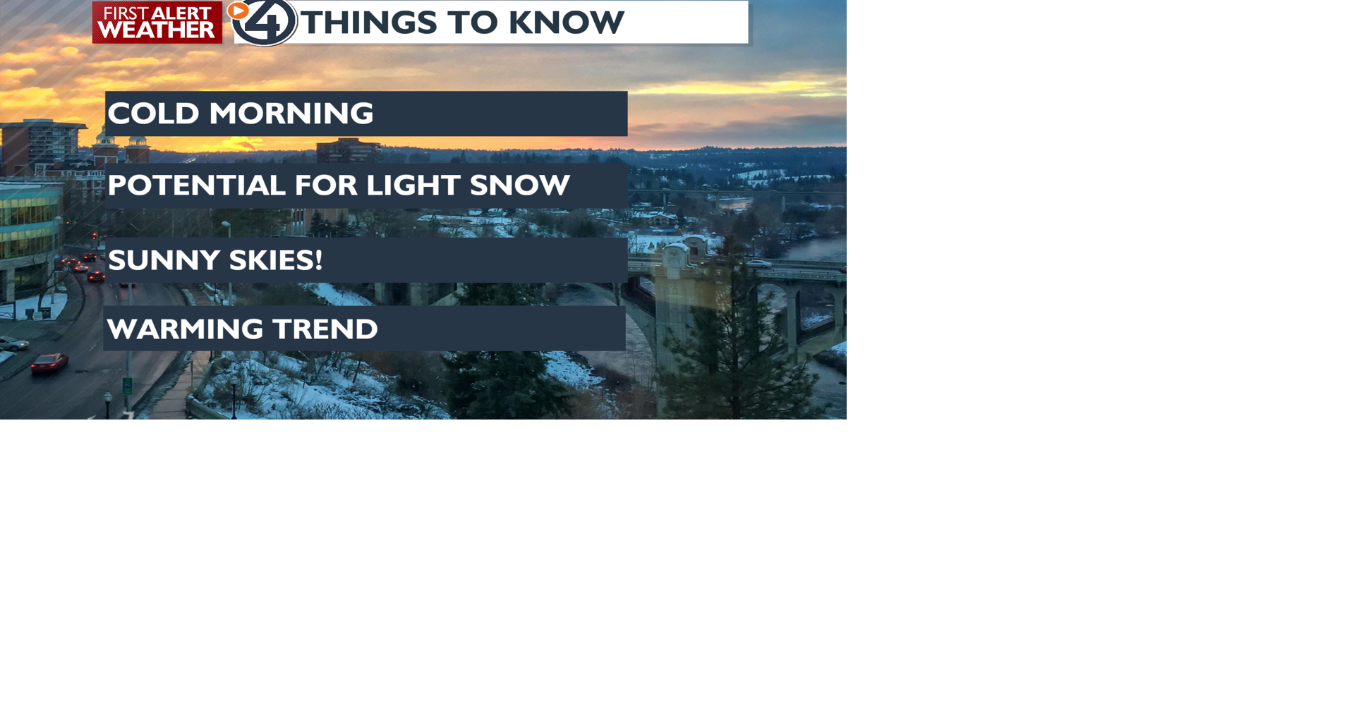 Cold and foggy start to your Tuesday - Allison | Weather | kxly.com