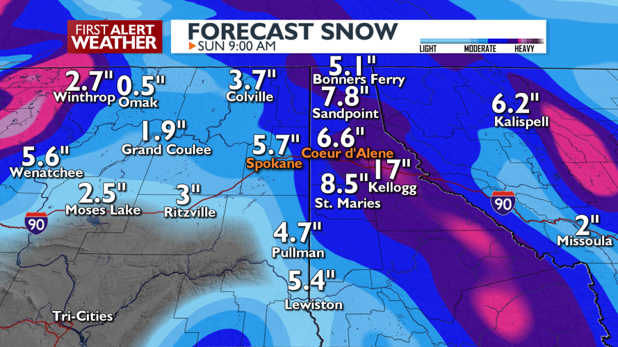 Scattered showers continue with gusty SW winds - Mark | Weather | kxly.com