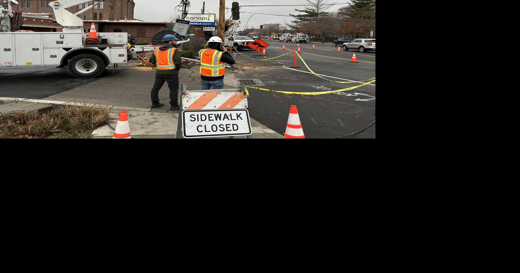 Spokane Businesses Impacted By Power Outage After Car Hits Telephone