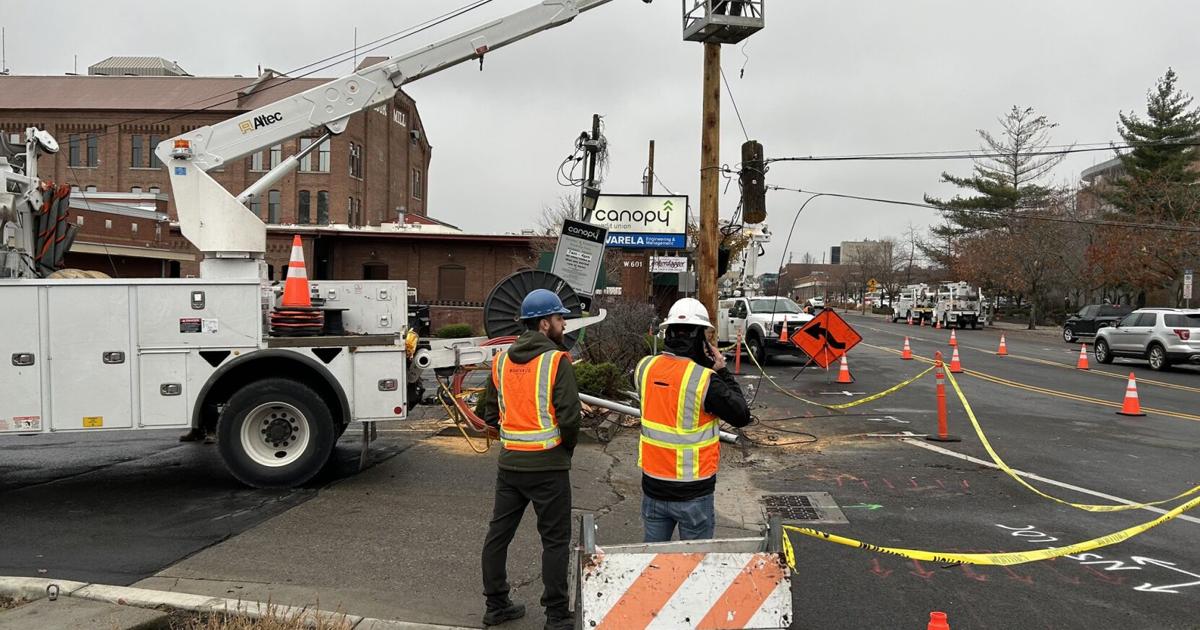 Spokane Businesses Impacted By Power Outage After Car Hits Telephone