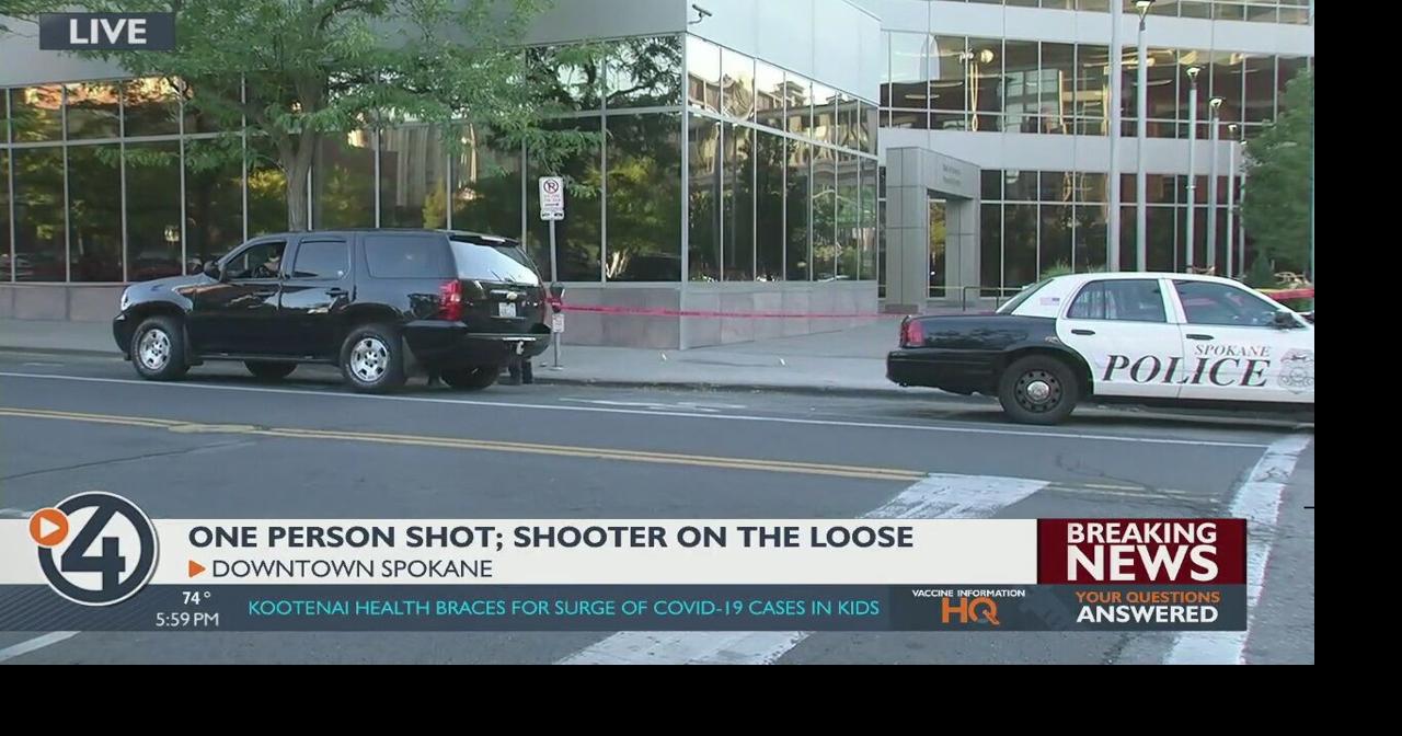 Spokane Police investigate downtown shooting, search for shooter ...