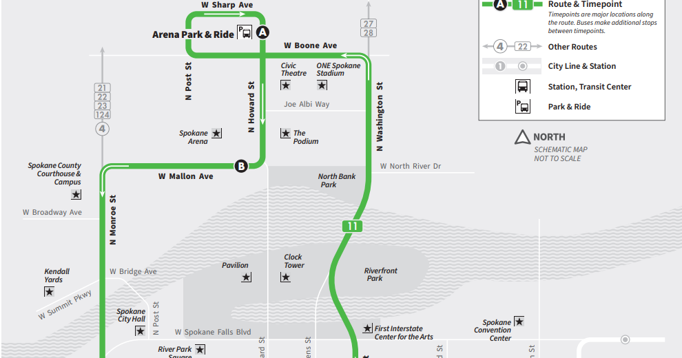Route 11 bus in Spokane to change its route starting May 18 | News ...