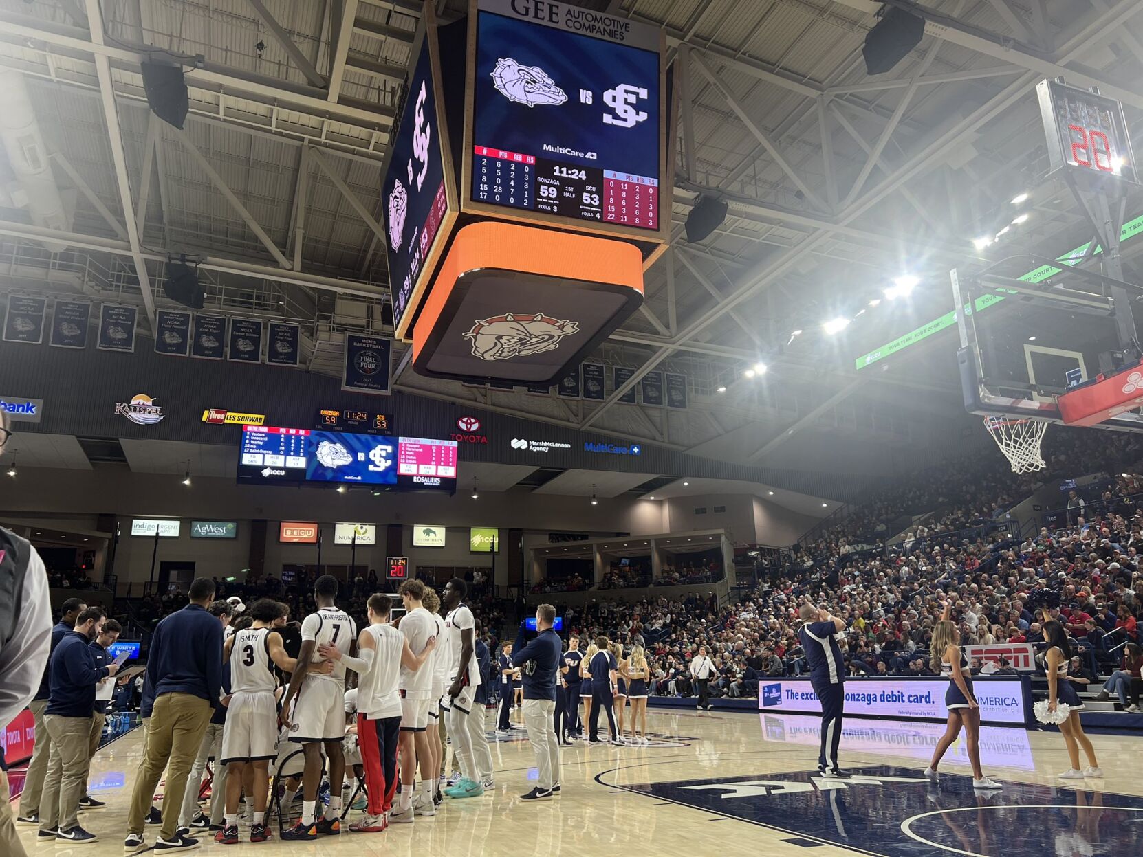 Zags drop in new AP Poll | Sports | kxly.com