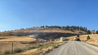 FIREWATCH: Crews working to put out wildfire burning off Palouse ...