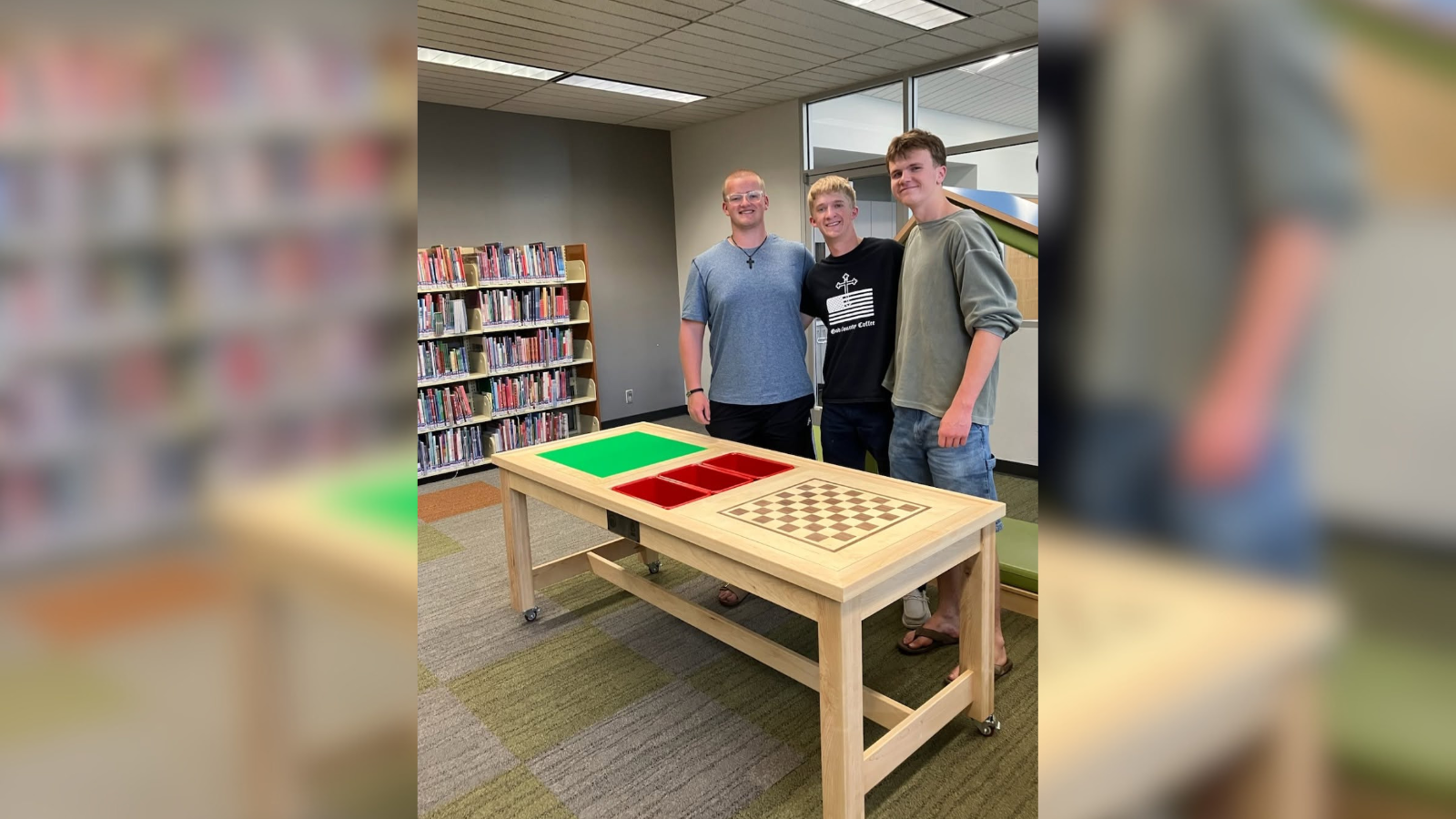 Mead High School students build new addition to North Spokane Library’s ...