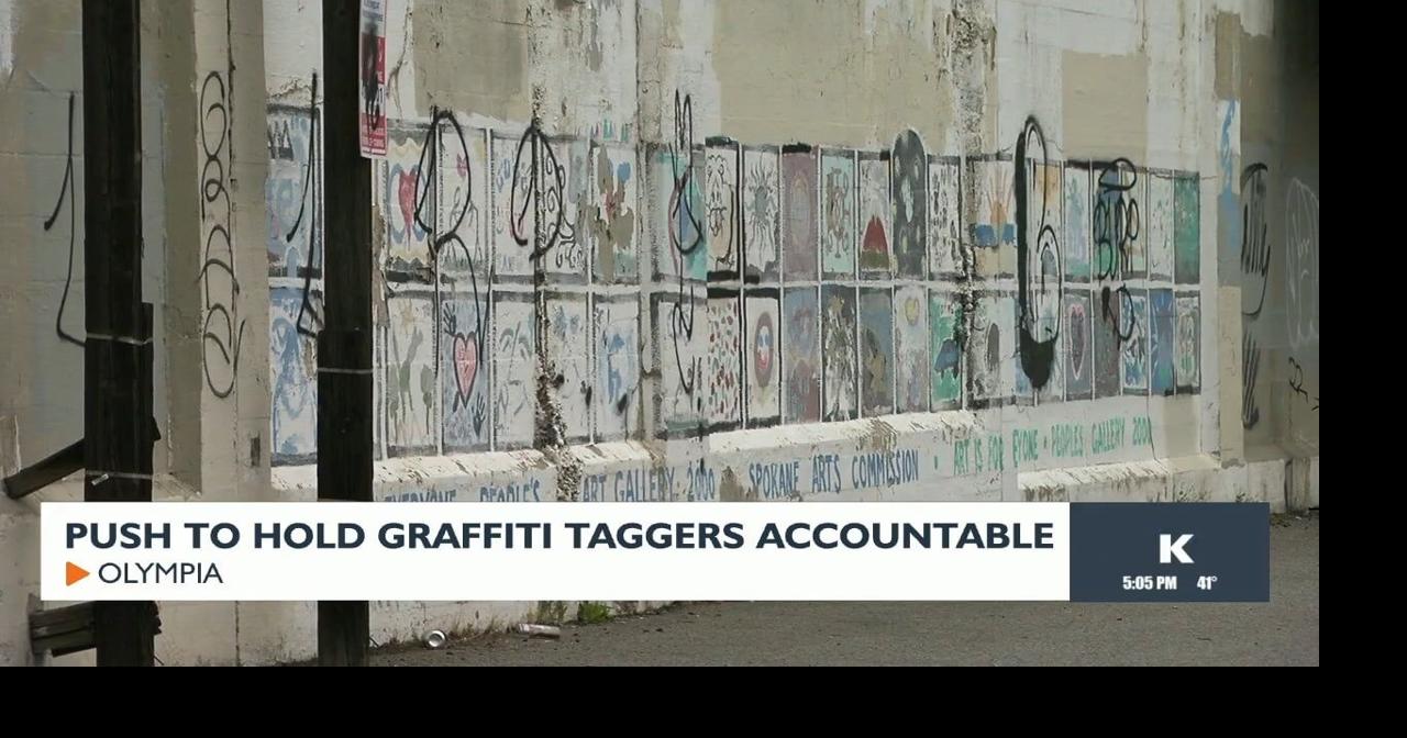 Push to hold graffiti taggers accountable | Video | kxly.com