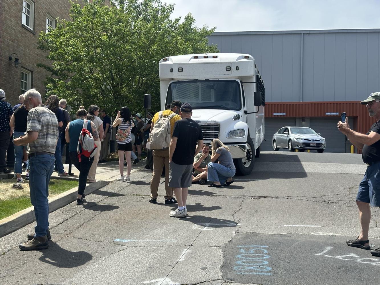 Former Spokane city councilman booked into jail following protest at ...