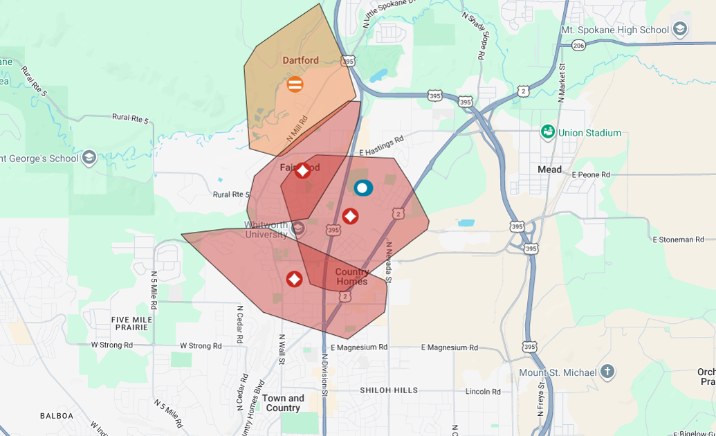 Power restored for thousands in north Spokane | News | kxly.com