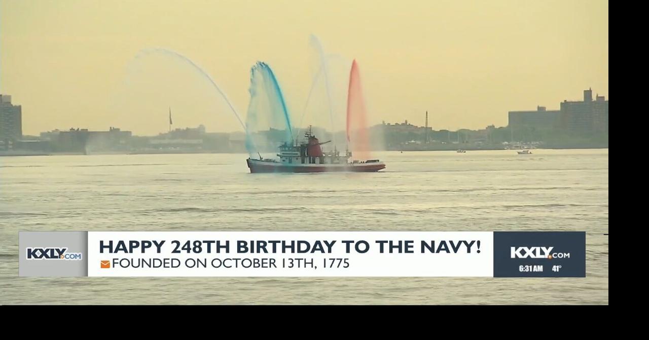 Happy 248th birthday to the Navy! | Video | kxly.com