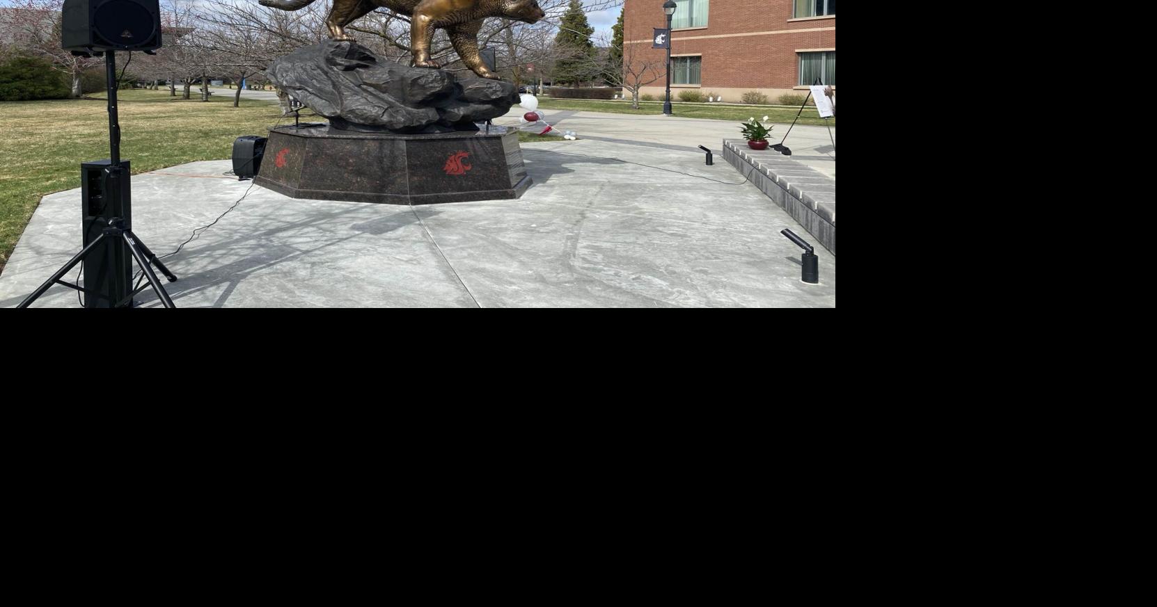 WSU unveils new 'Cougar Pride' statue at Spokane campus | News | kxly.com