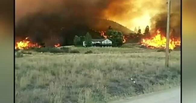 Hart Road fire continues to burn Tuesday after destroying 20 homes ...