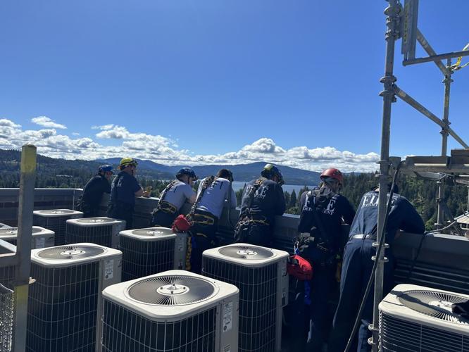 CDA firefighters rappel down 15-story building to prepare for any ...