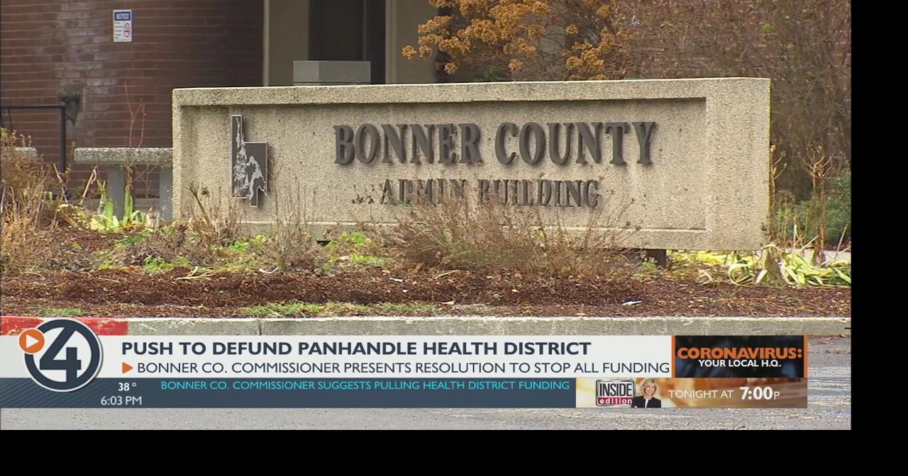 Bonner Co. Commissioner pushes to defund Panhandle Health District ...