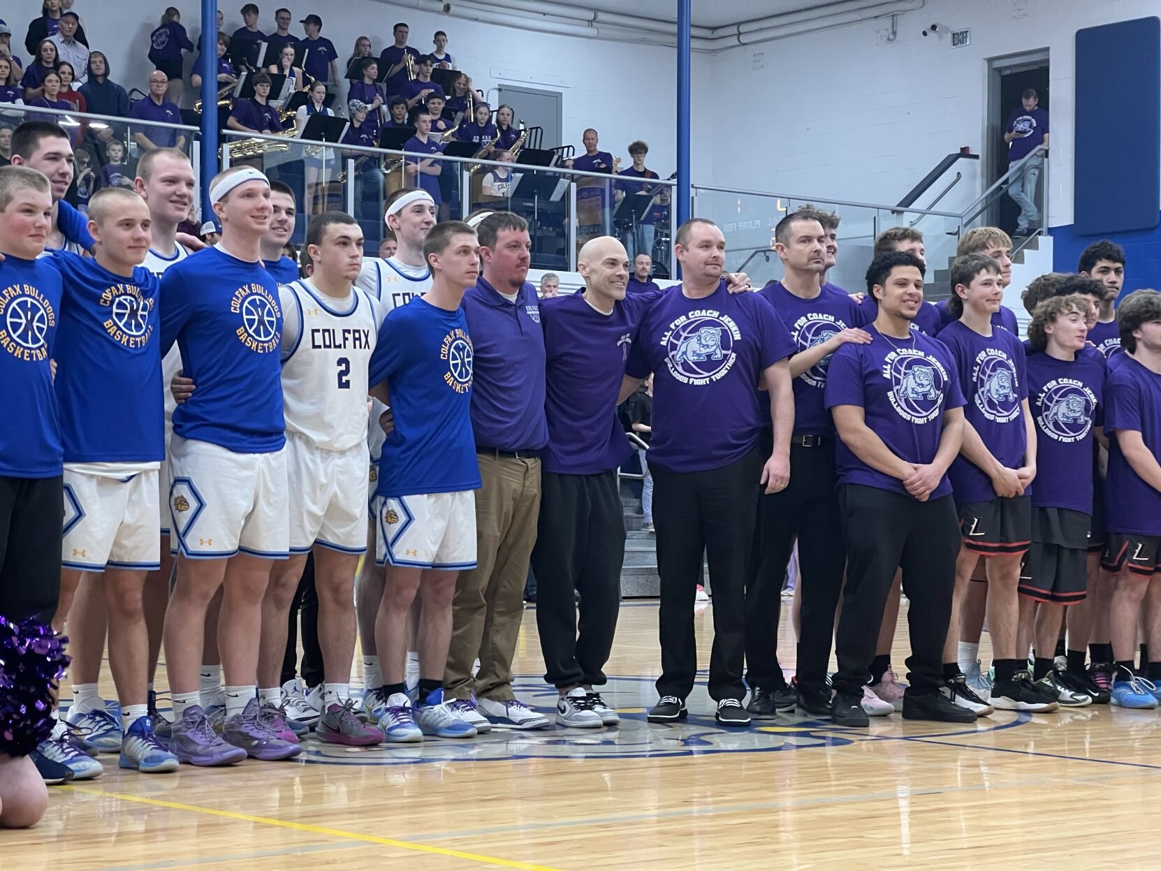 Purple reigns in Colfax: a night to support Reece Jenkin in his fight ...