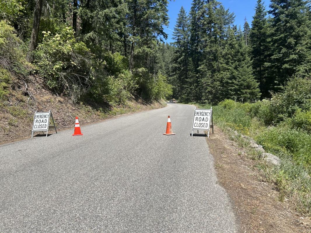 Canfield Mountain area remains closed for wildfire burning where ...