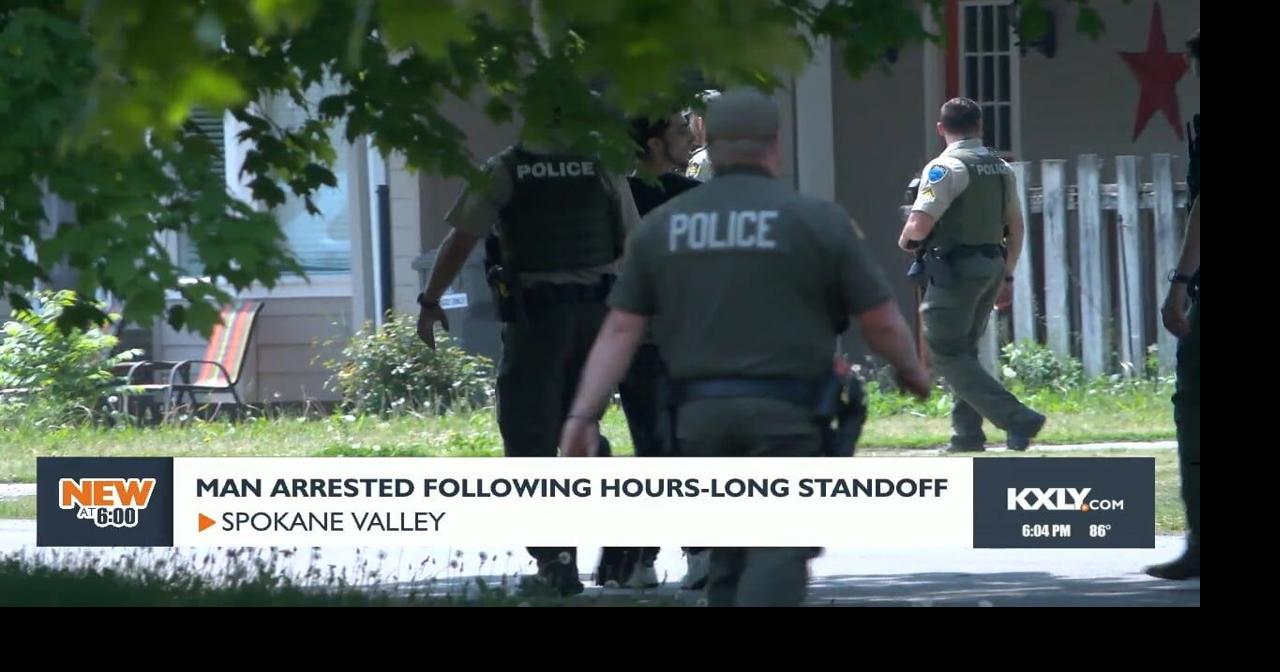 Man arrested following hours-long Spokane Valley standoff | News | kxly.com