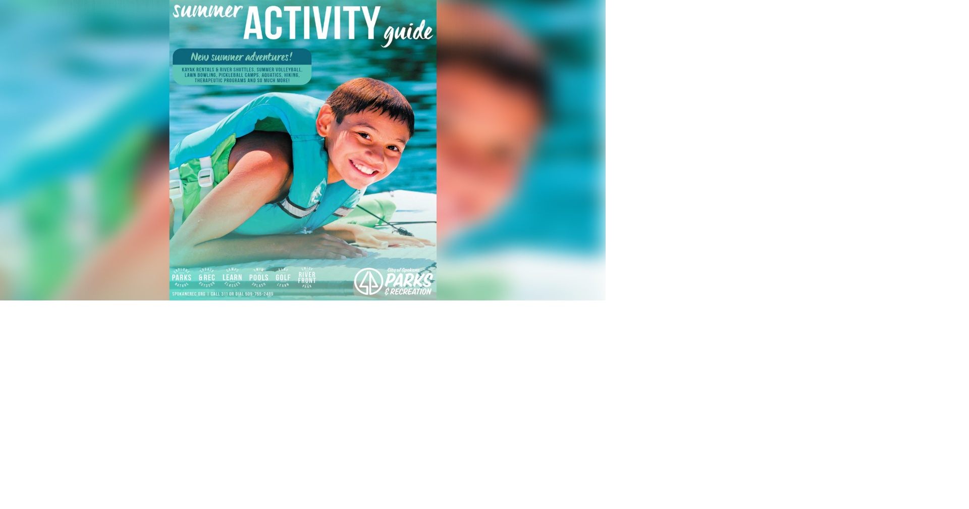 Spokane Parks and Rec summer activity guide book now available ...