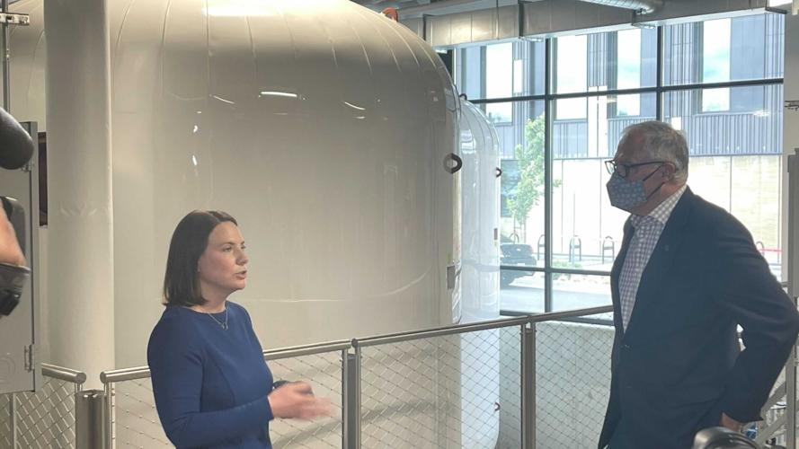 PHOTOS: Gov. Inslee tours Spokane’s new Catalyst building | Local News ...
