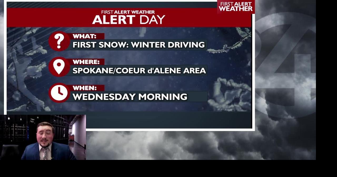 Forecast: Weather Alert Day for the first snow of the season | Video ...
