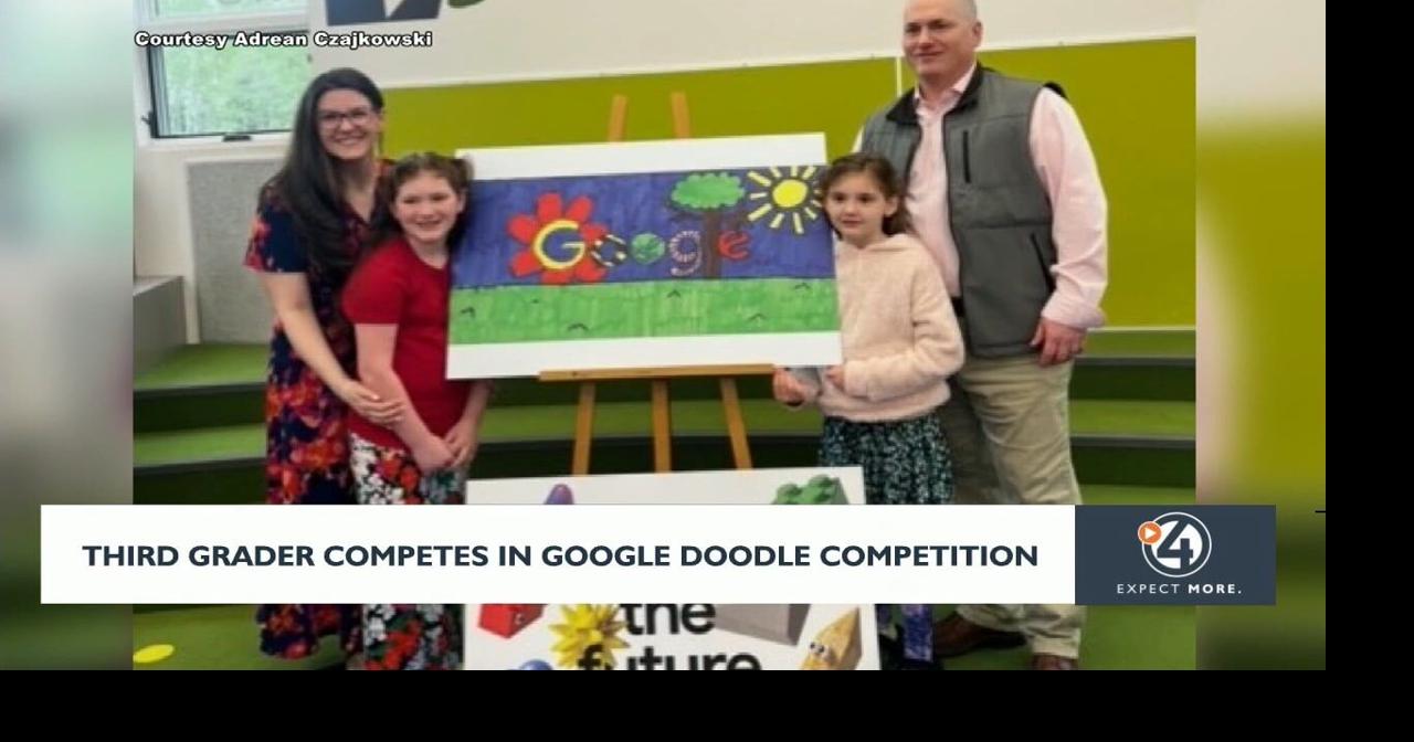Third grader competes in Google doodle competition | Video | kxly.com
