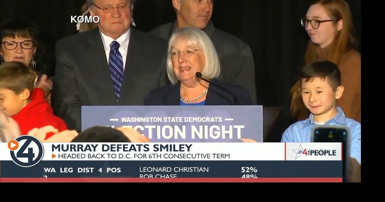 Murray beats Smiley in Washington’s U.S. Senate race | 4 The People ...