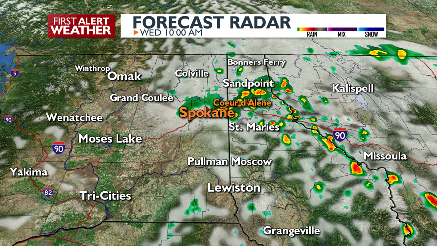 Muggy start with showers expected - Mark | Weather | kxly.com