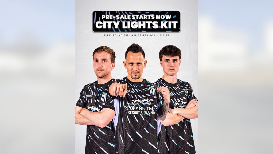 Spokane Velocity drop new 'City Lights' kit, pre-sales open now ...