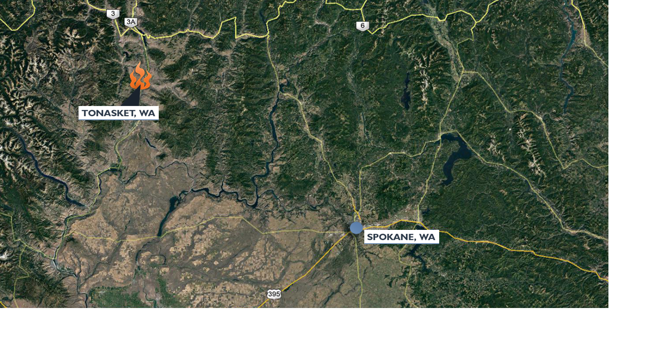 DNR calls in assistance from Canada to battle new wildfire in Tonasket ...