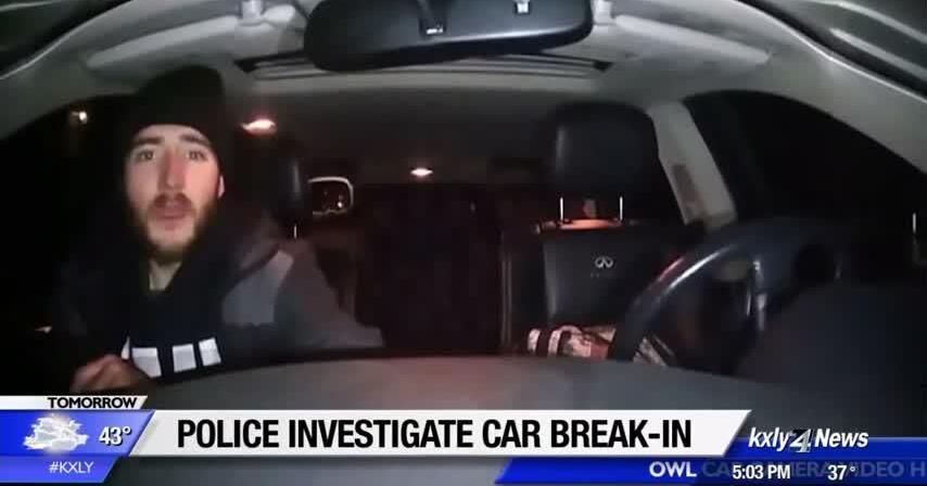 Man captured on video camera breaking into car arrested, charged with ...