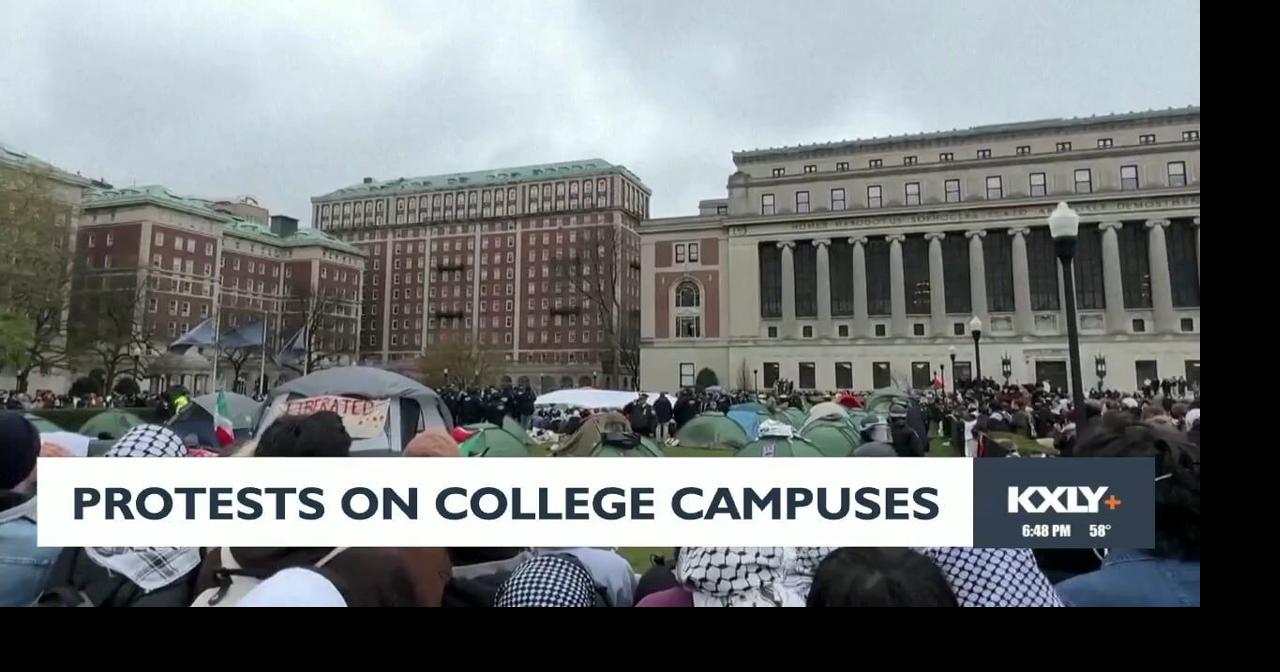 Protests on college campuses | Video | kxly.com