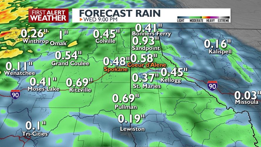 🌧️Wet Wednesday! Find out here how much rain to expect where you live ...