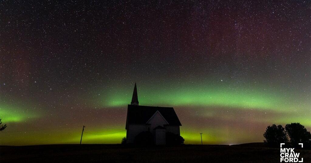 They're back! When you could see the Northern Lights over Spokane ...