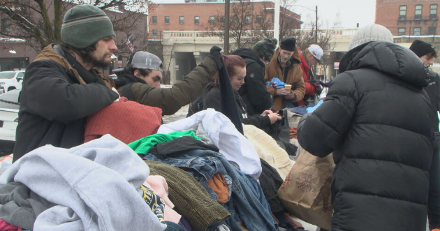 Spokane businesses come together for clothing drive to help the ...