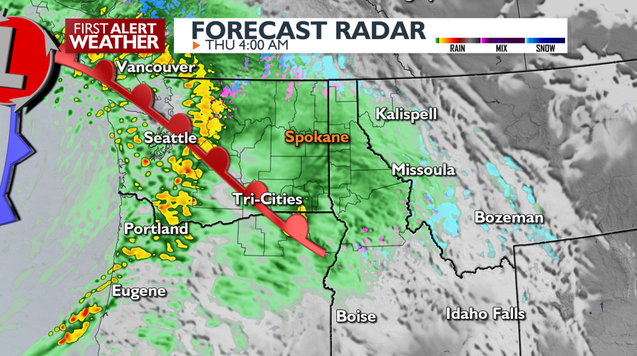 One more day of dry weather before the rain moves in! -Emily | Weather ...