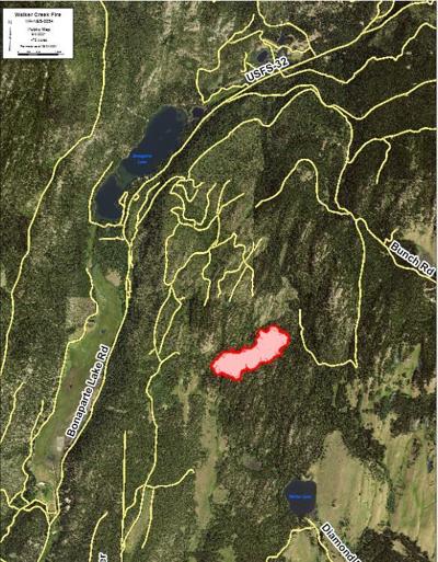 Walker Creek Fire burns 374 acres, Level 3 evacuations in place ...