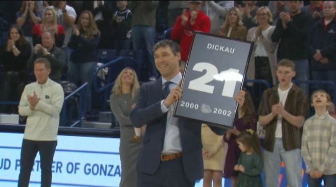 Gonzaga takes down Dons on Dickau night | Top Stories | kxly.com