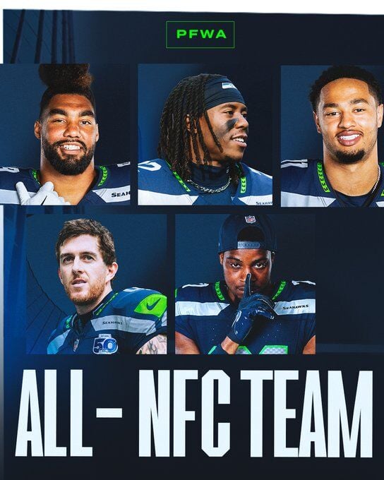 Seven Seahawks named to PFWA All-Rookie, All-NFL lists | Sports | kxly.com