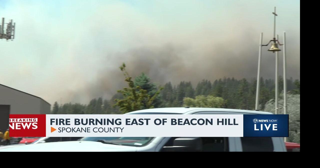 Fire burning east of Beacon Hill | Video | kxly.com