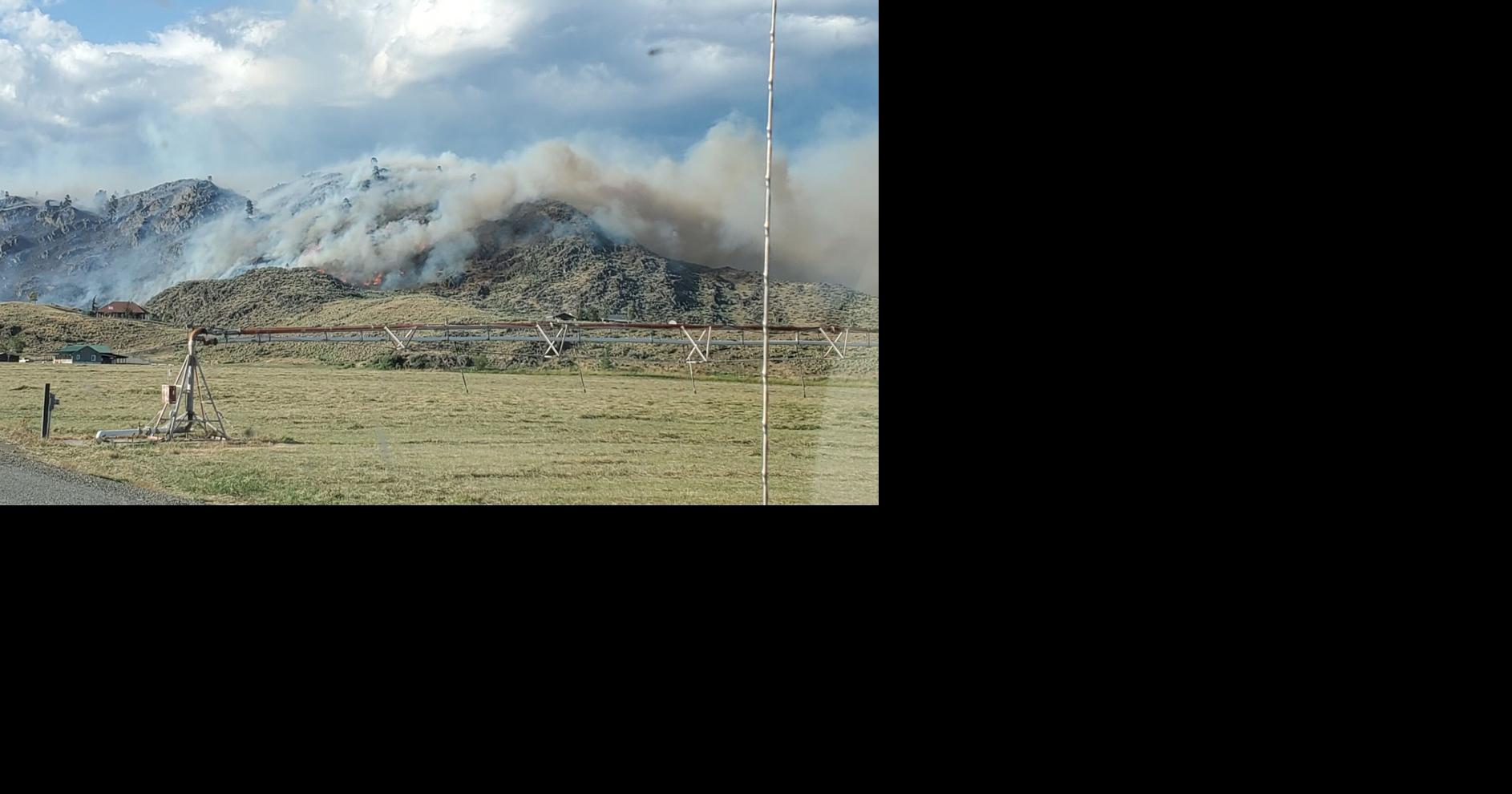 Two wildfires burning in Okanogan County result in evacuations | News ...